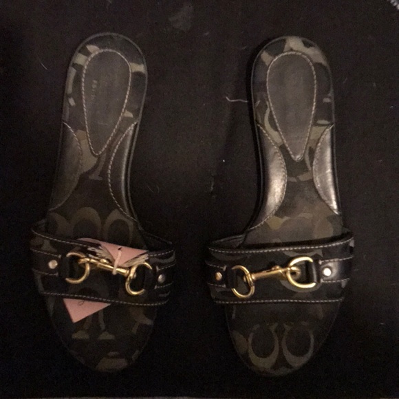 Coach | Shoes | Coach Slides | Poshmark